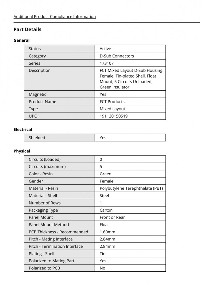 MOLEX 1731070584 technical document image 2
