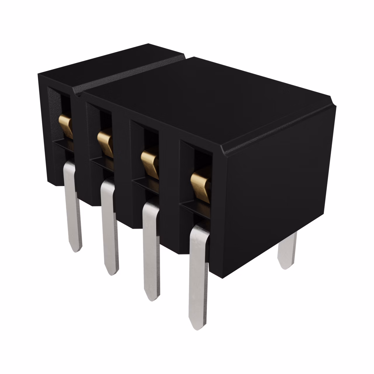 2.00mm Pitch Milli-Grid Receptacle, Side Entry, Through Hole, 0.38µm Gold (Au) Plating, 8 Circuits, Tape and Reel, Lead-Free for sale