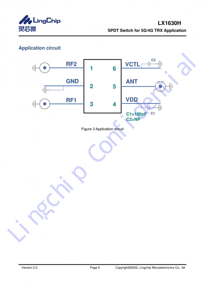 LX1630H datasheet page 6