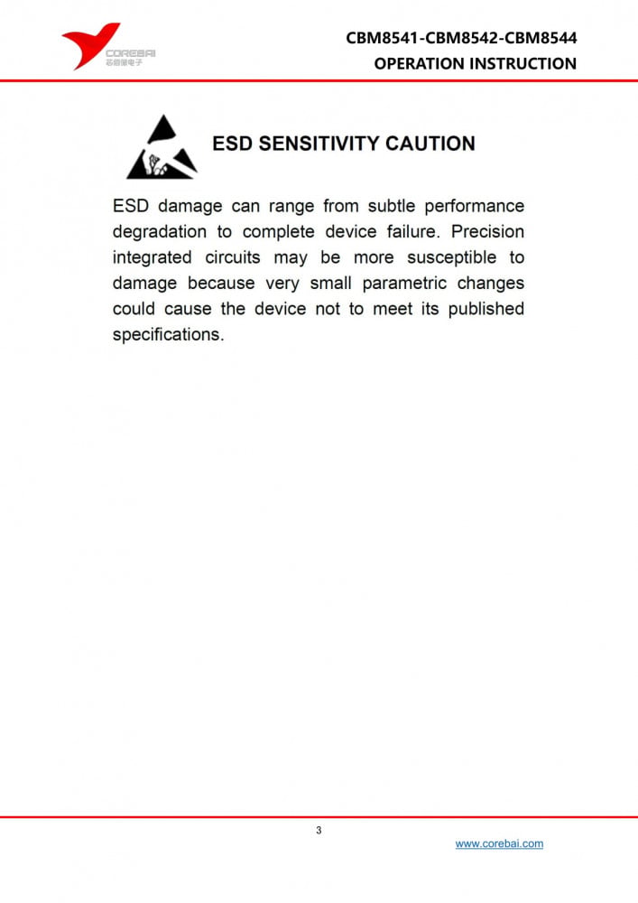 CBM8541ASC7 datasheet page 3