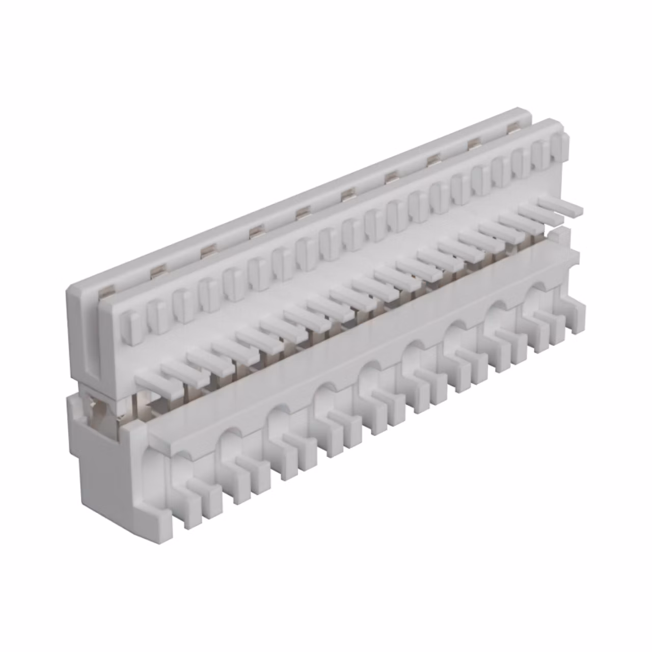 Appli-Mate RAST Power IDT Housing, 5.00mm Pitch, Direct/Indirect, Female, 10 Circuits, Fully Coded, Open End Walls for sale