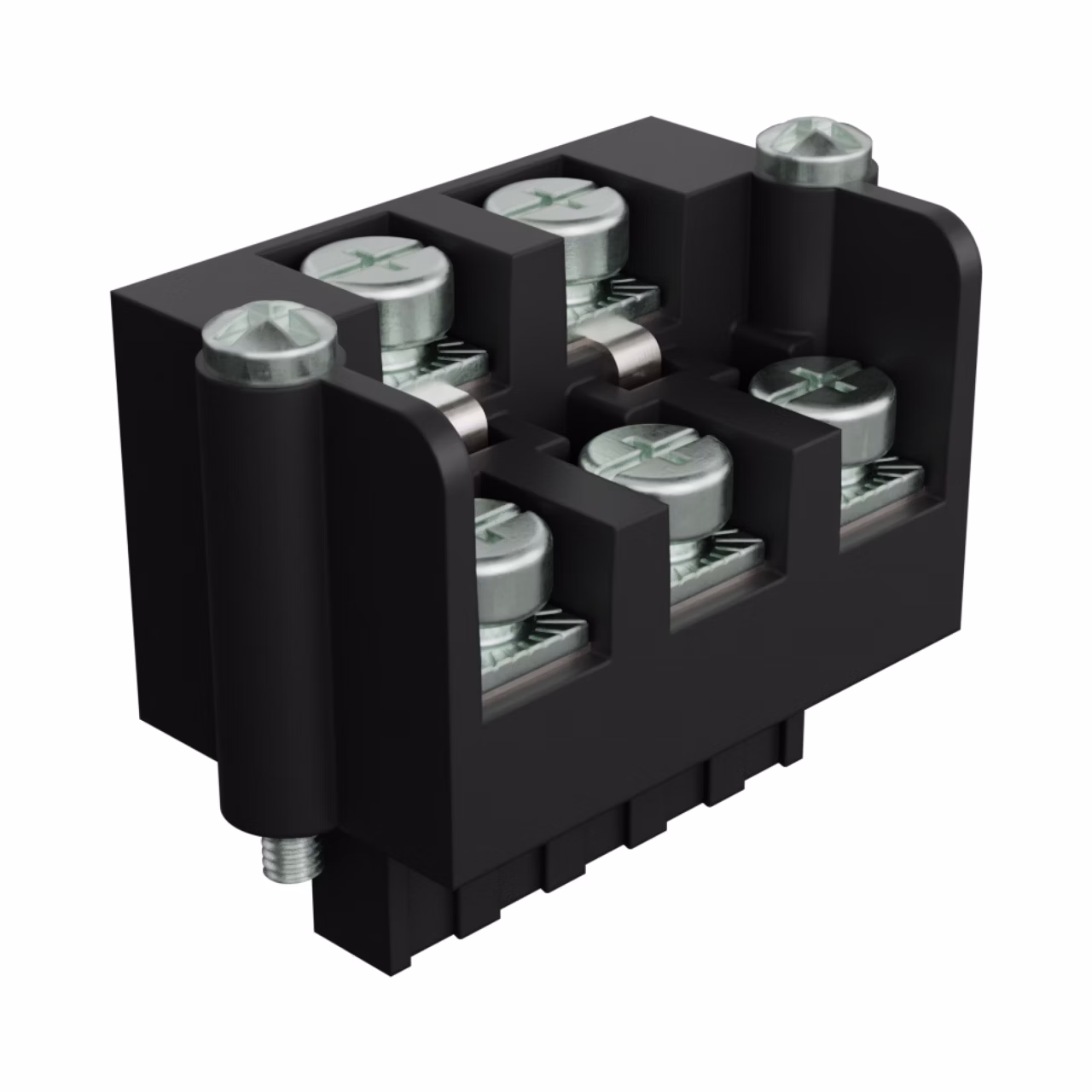 5.08mm Pitch Beau EuroMate Pluggable Terminal Block, Dual Level, 270° Wire Entry, with Retention Screws, 5 Circuits for sale