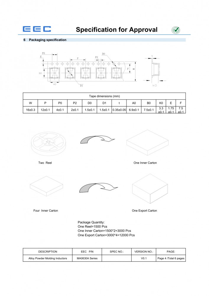 EEC MA0630A approval specification page 5