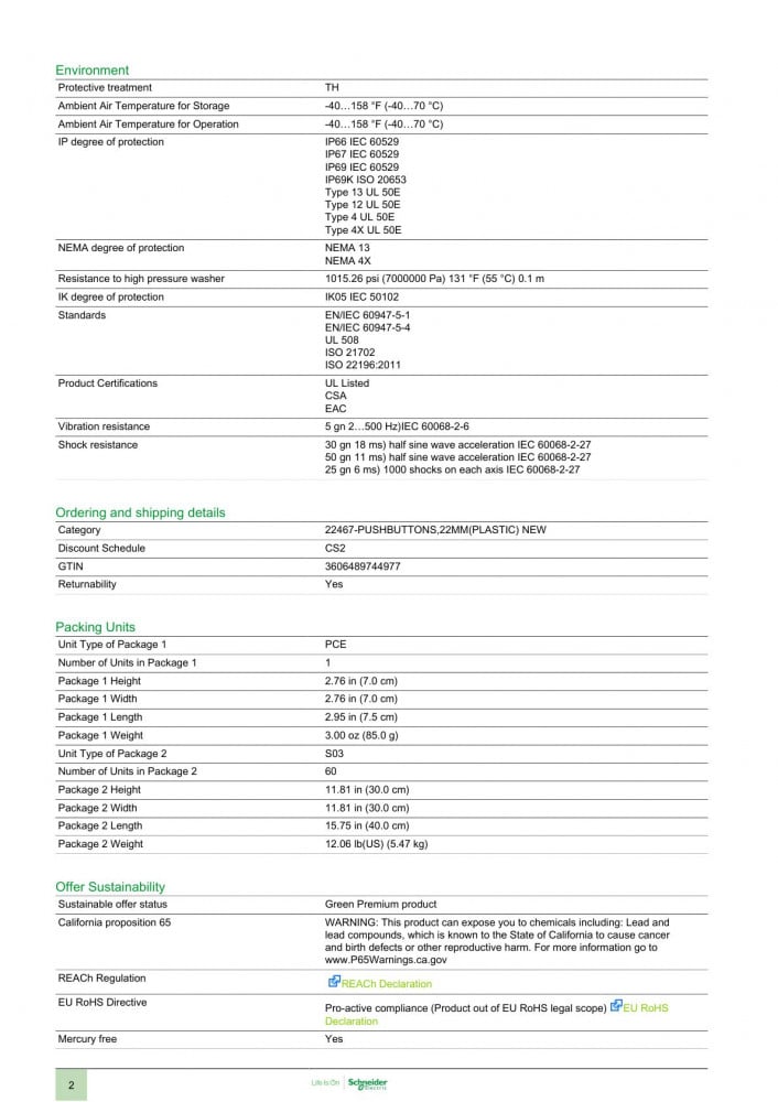 ZB5AS84W3B technical document page 2