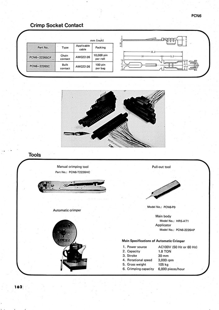 HRS PCN6 datasheet page 3