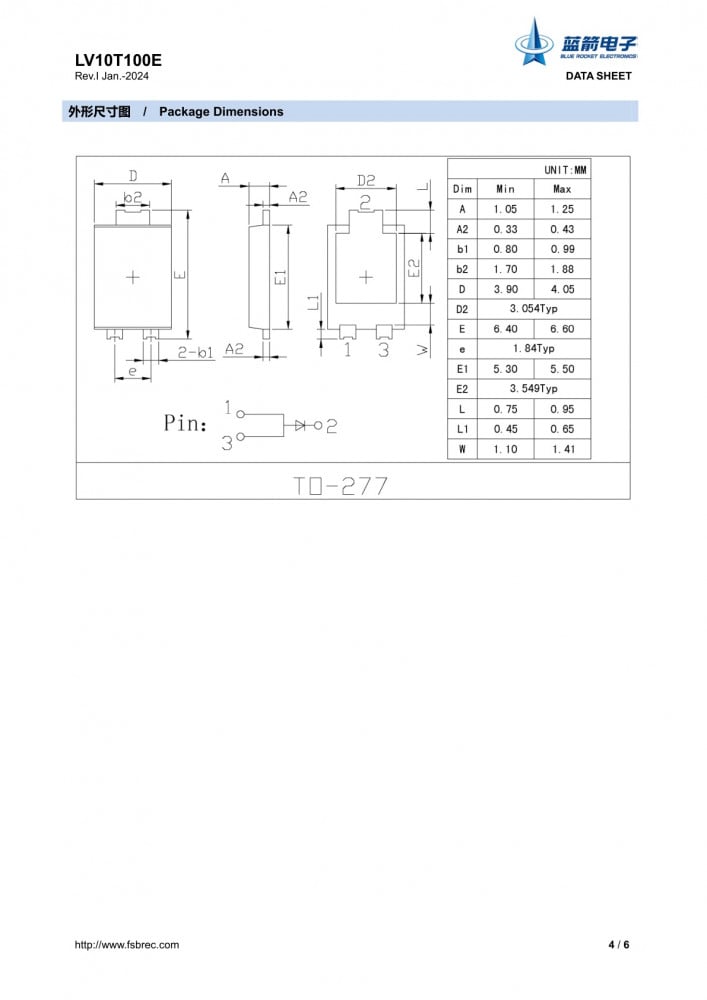 LV10T100E datasheet page 4