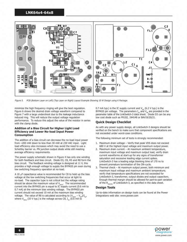 LNK6428E datasheet page 6