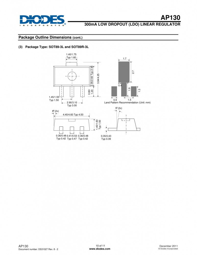 AP130 datasheet page 10
