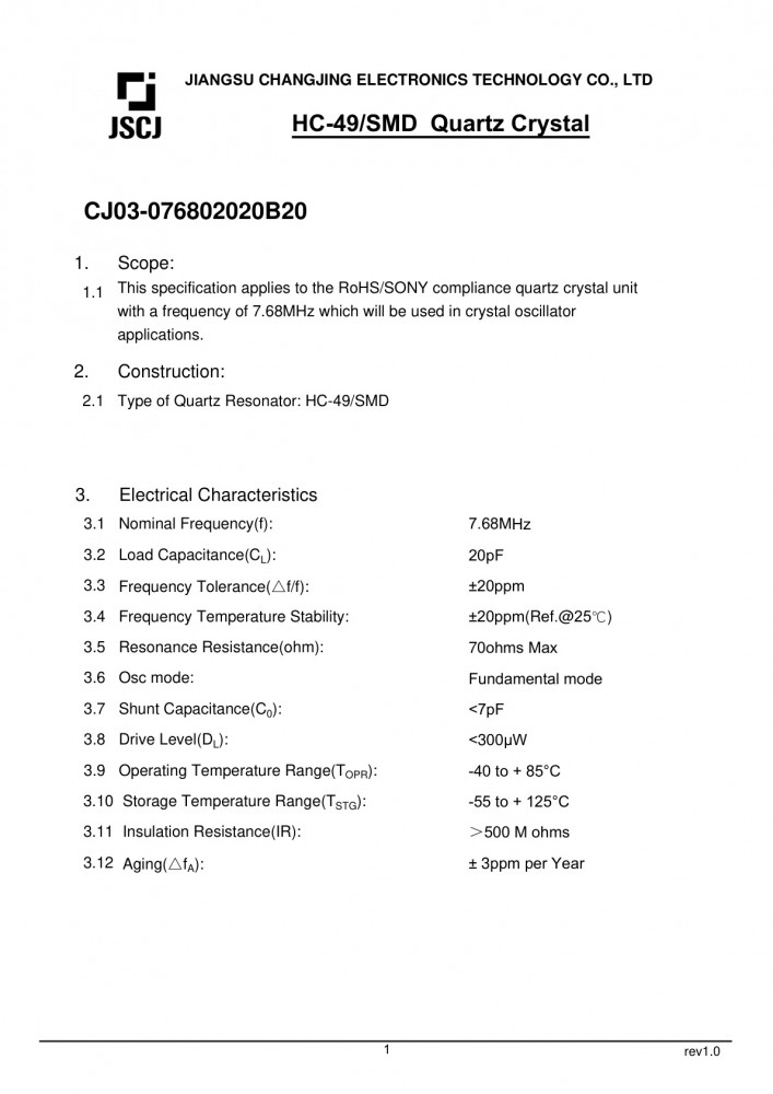CJ03-076802020B20 specification page 2