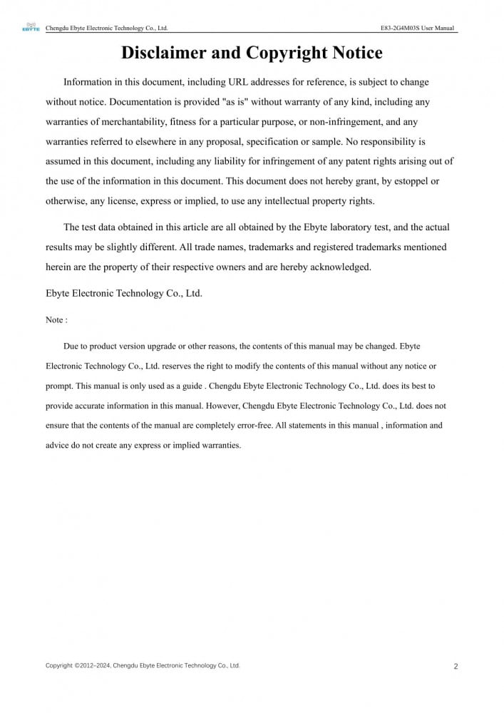 E83-2G4M03S manual page 3