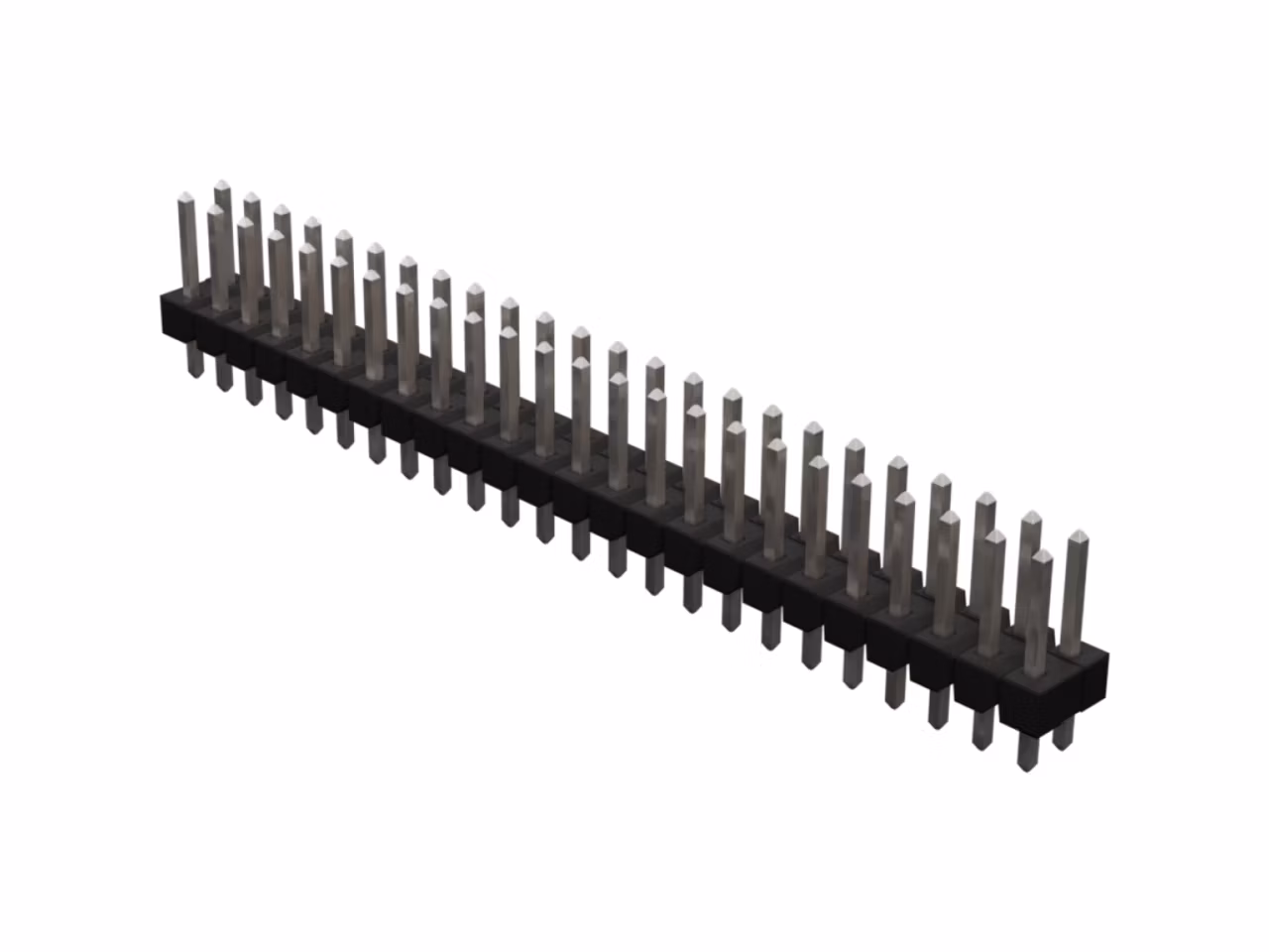 C-Grid Header, 2.54mm Pitch, Through Hole, Dual Row, Vertical, 48 Circuits, 2.54µm Tin (Sn) Plating, Tray Packaging, Lead-Free for sale