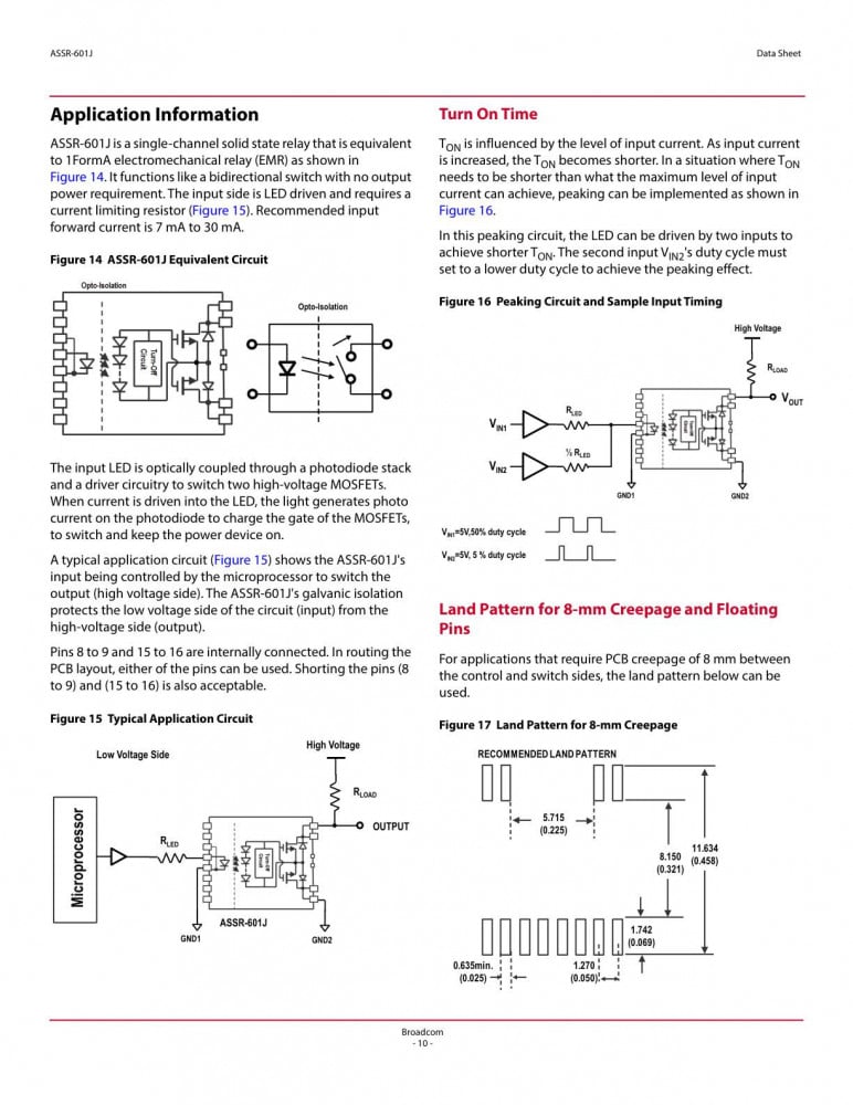ASSR-601JV-500E datasheet page 10