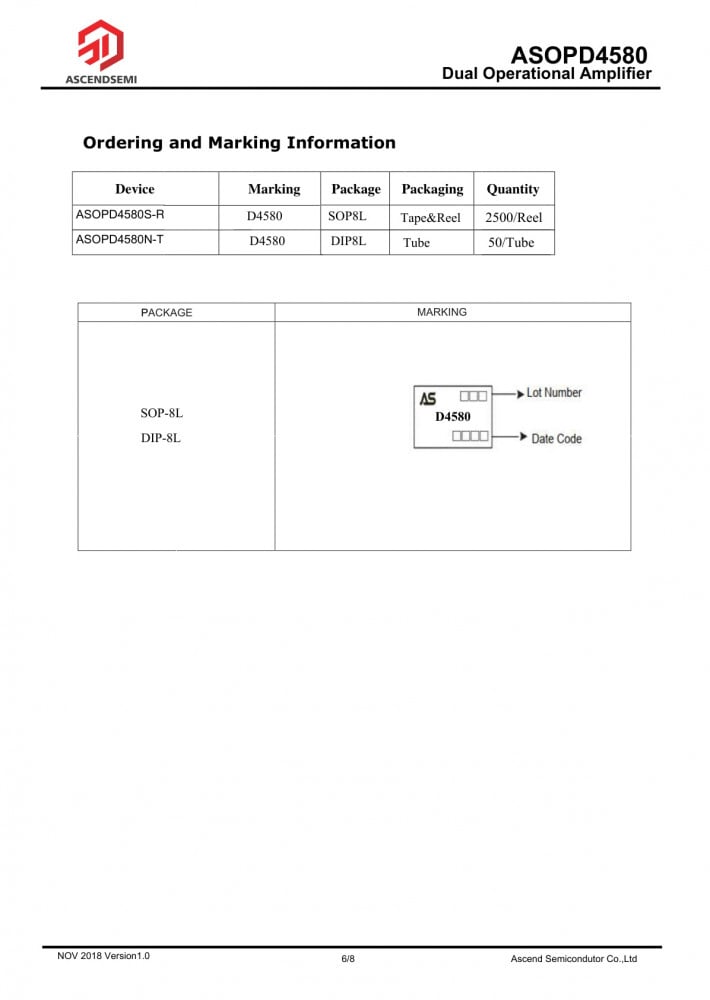 ASOPD4580S-R datasheet page 6