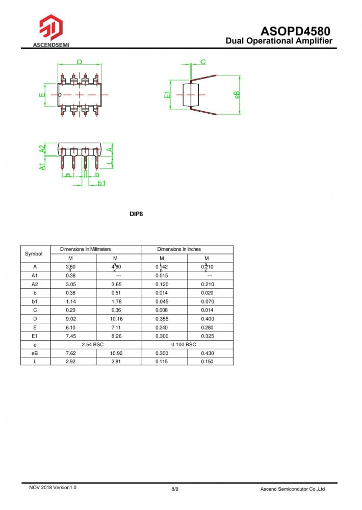 ASOPD4580S-R datasheet page 8