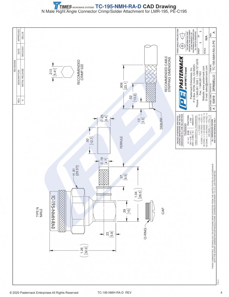 TC-195-NMH-RA-D datasheet page 4