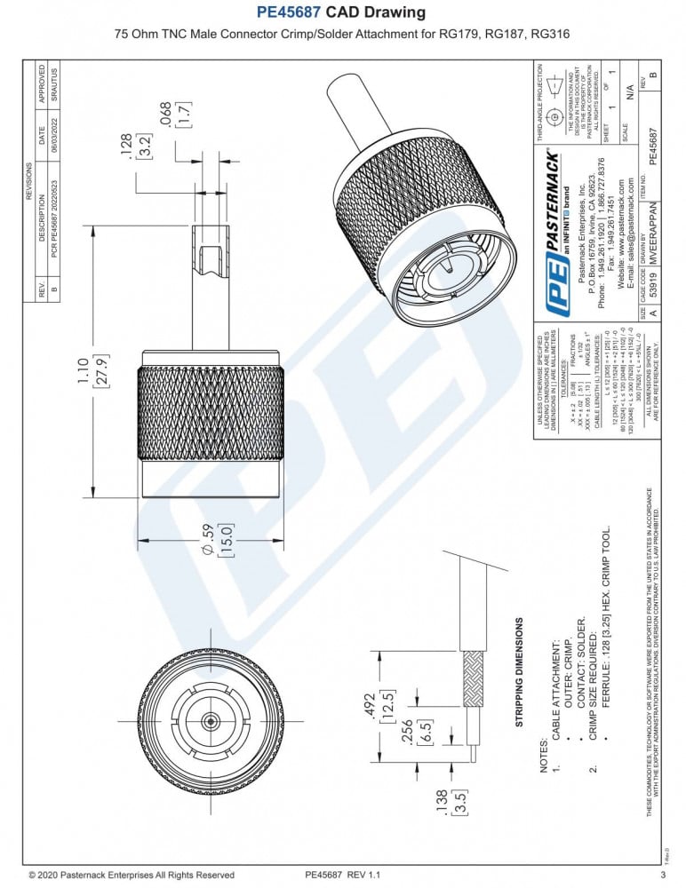 PE45687 datasheet page 3