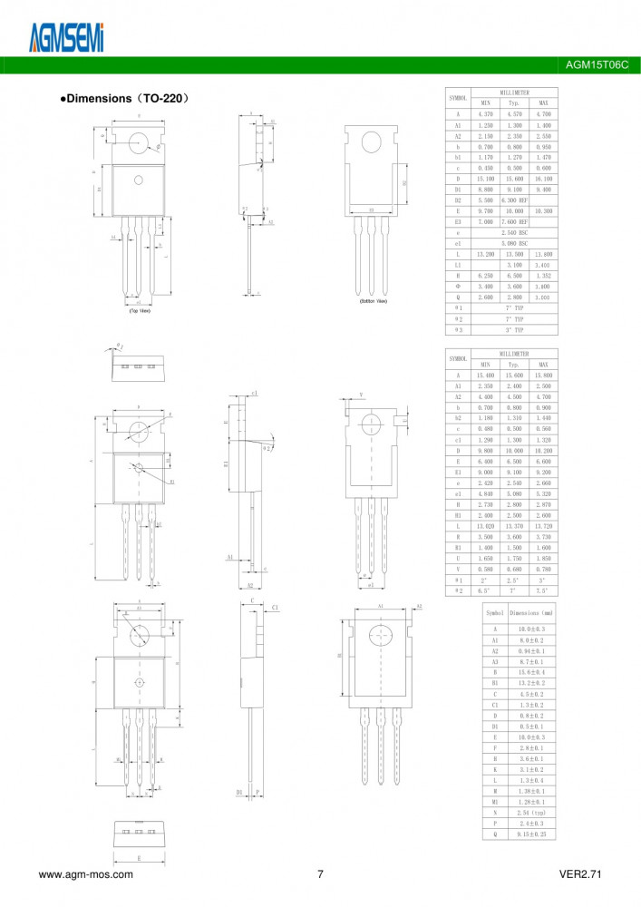 AGM15T06C datasheet page 7