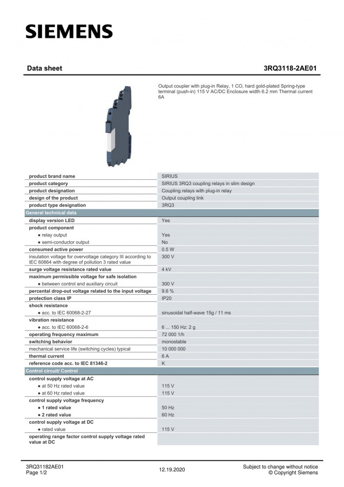 3RQ31182AE01 technical document page 1