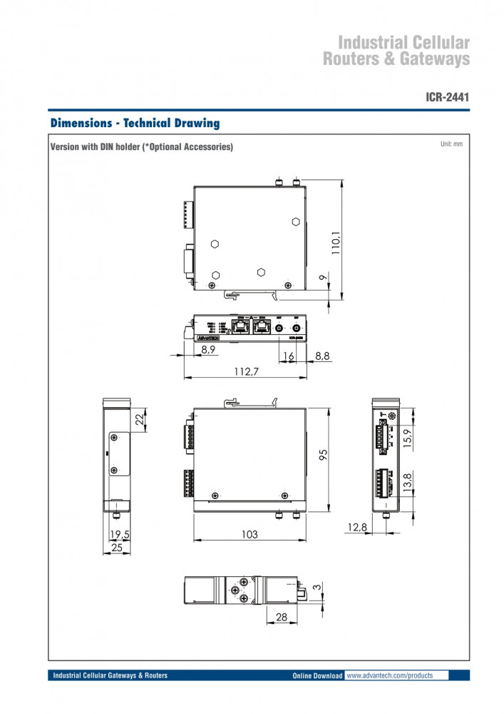ICR-2441W datasheet page 6