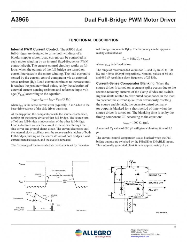 A3966 datasheet page 6