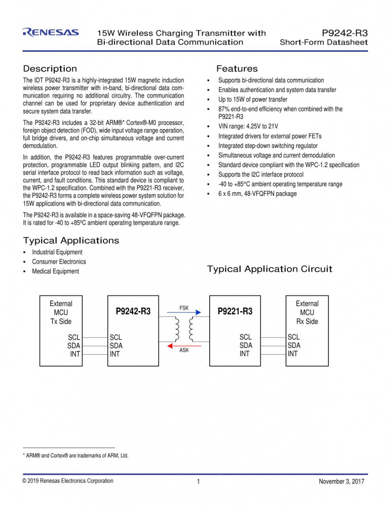 P9242-RBNDGI8 technical document page 1