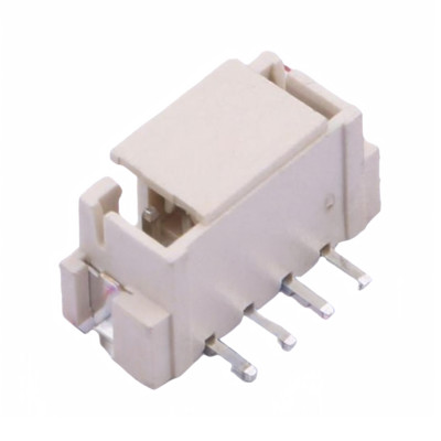 hanxia HX-1.25-4AWB Male Pin Header Connector, 4-Pin 1.25mm Pitch PCB Header