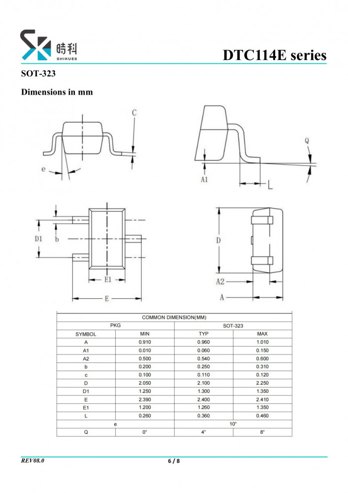 DTC114EE datasheet page 6