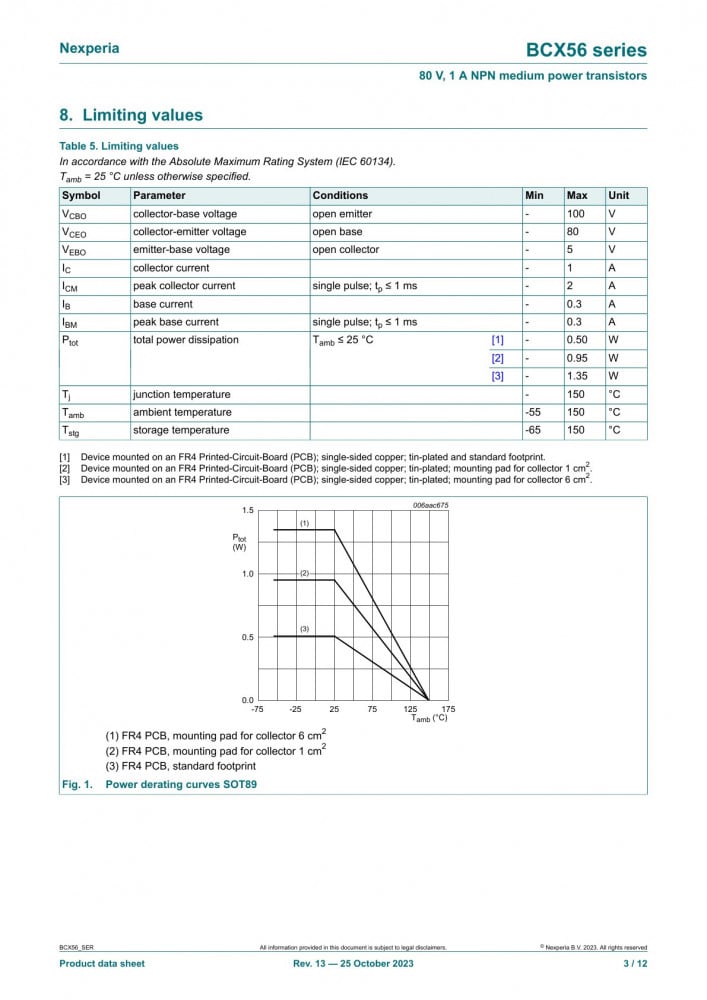 BCX56-16,115 datasheet page 3