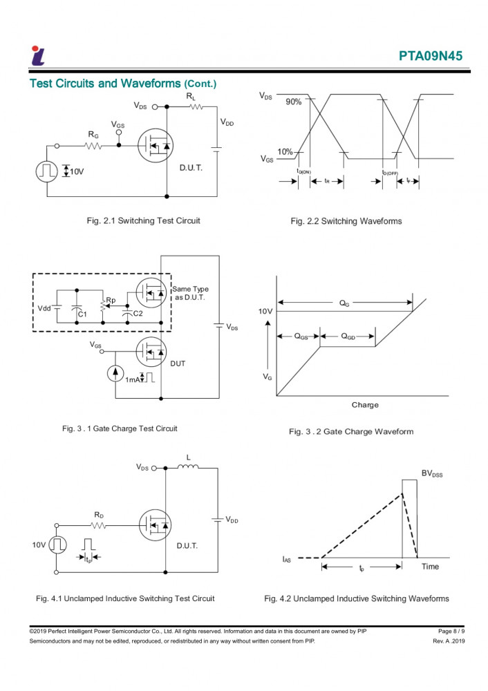 PTA09N45 datasheet page 8