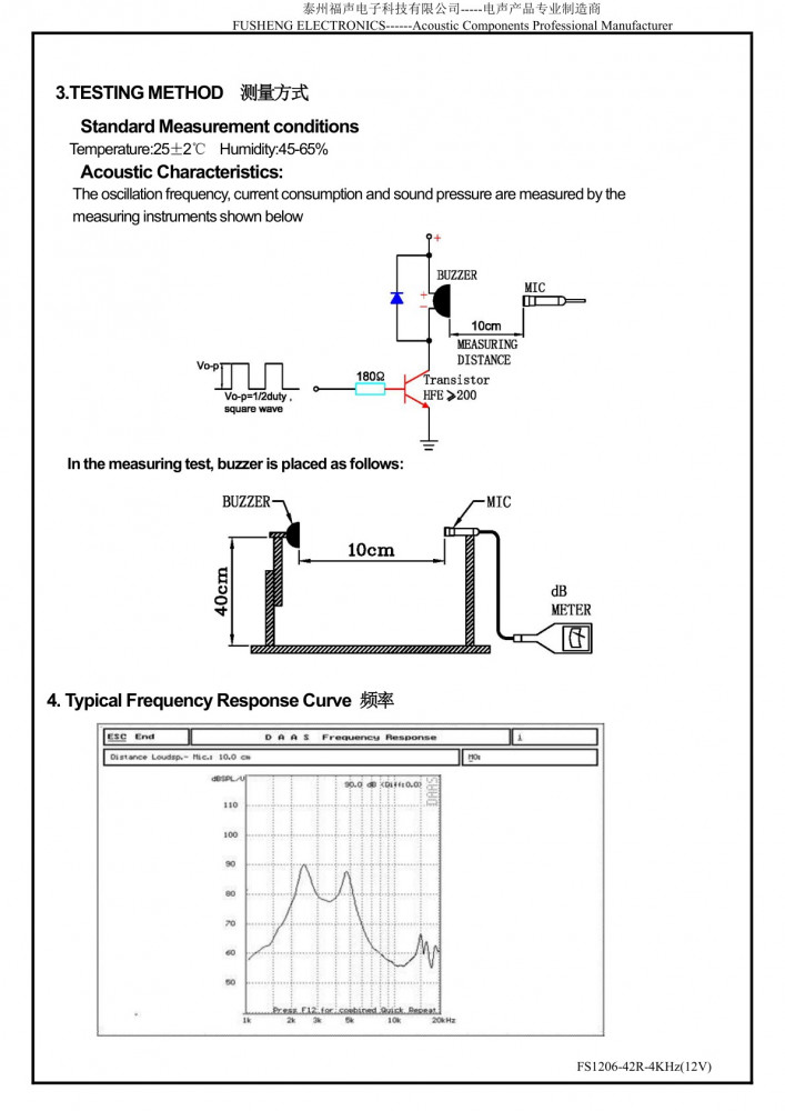 FUET FS1206 specification page 3