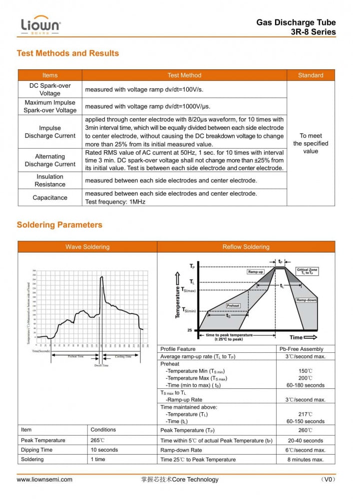 Liown 3R230MM-8 datasheet page 4