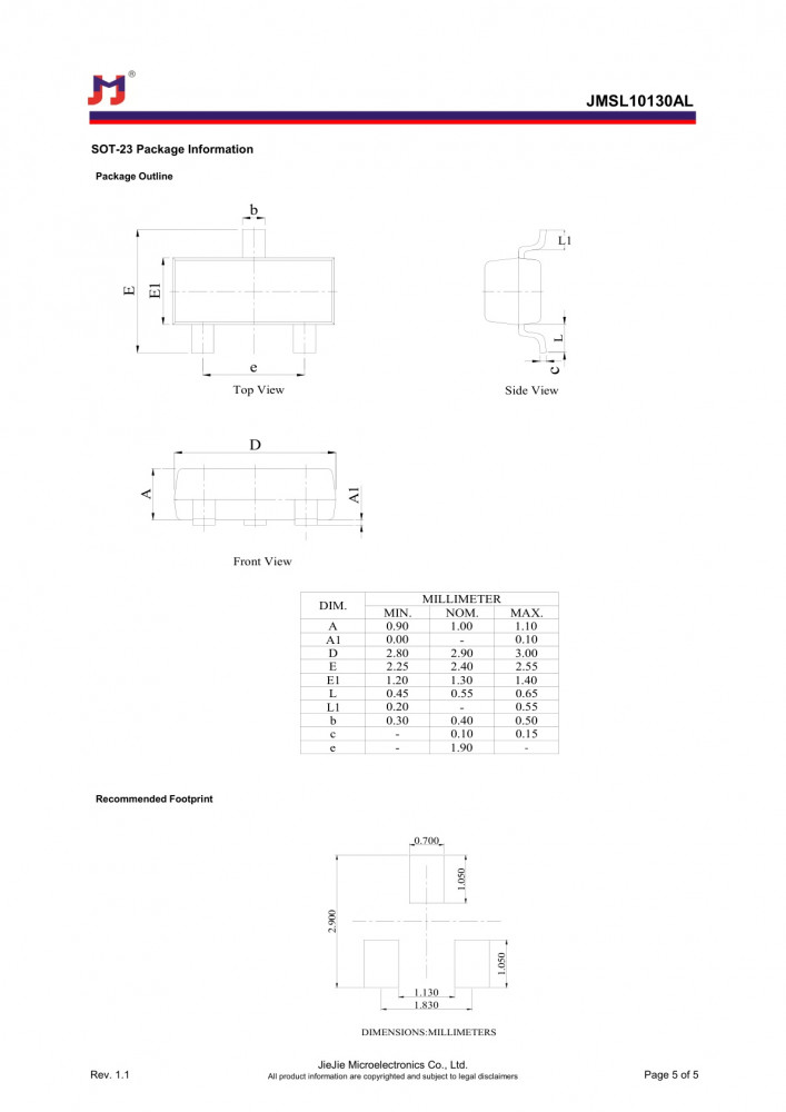 JMSL10130AL-7 datasheet page 5
