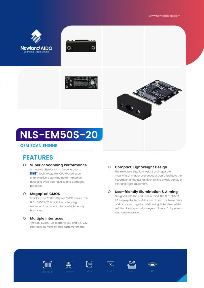 NLS-EM50S-20 datasheet page 1