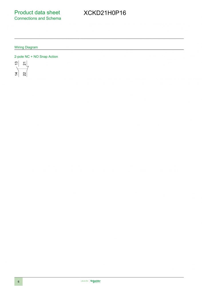 XCKD21H0P16 technical document page 6