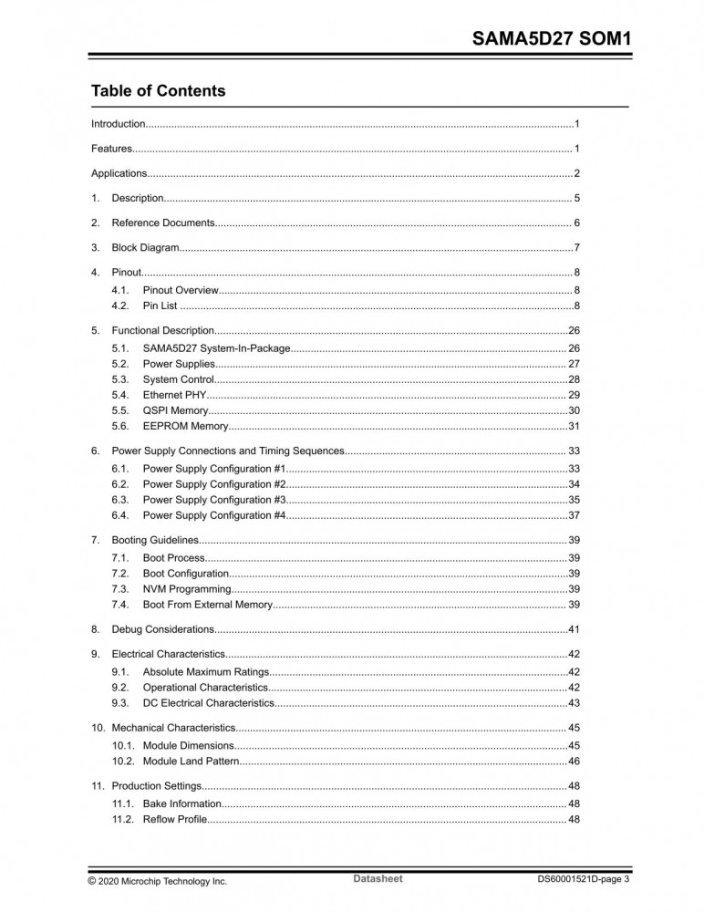 ATSAMA5D27-SOM1 document page 3
