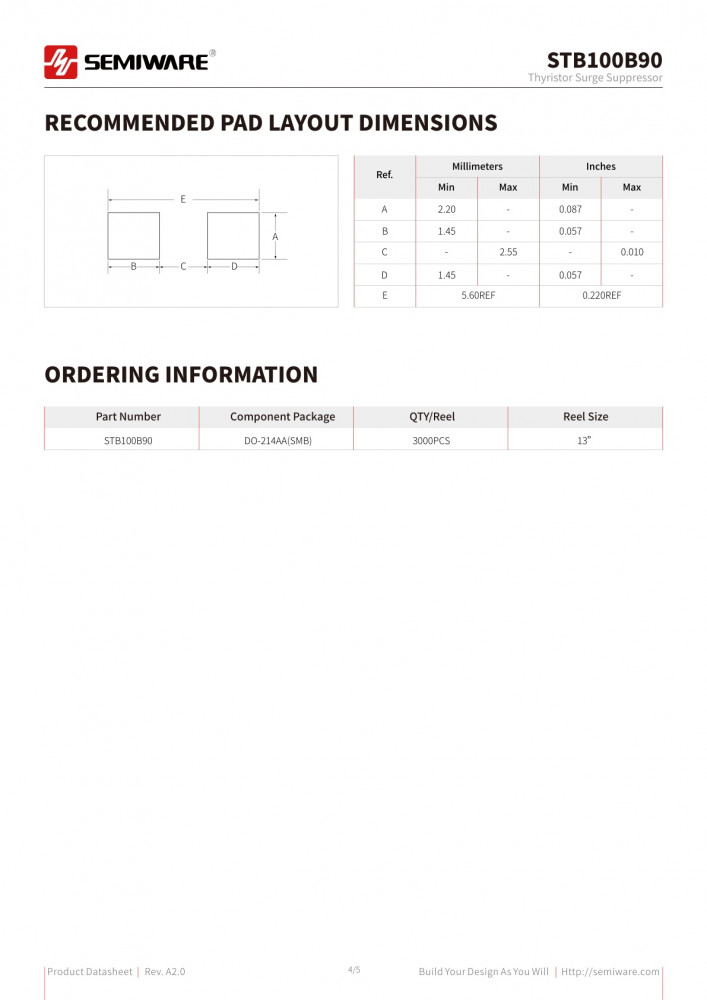STB100B90 datasheet page 4