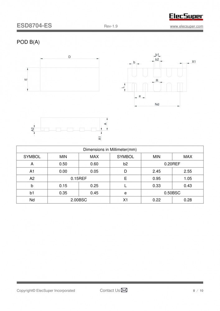 ESD8704-ES datasheet page 8