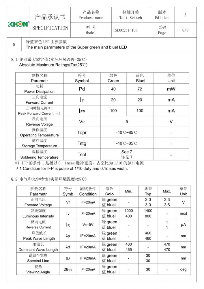 Khon TSL06231 drawing page 9