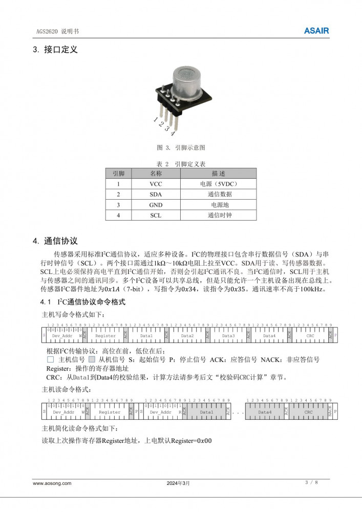 AGS2620 datasheet page 3