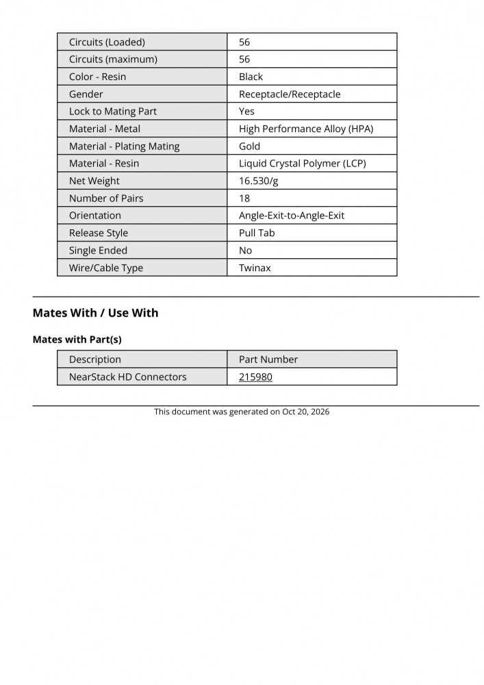 MOLEX 2210280150 technical document page 3