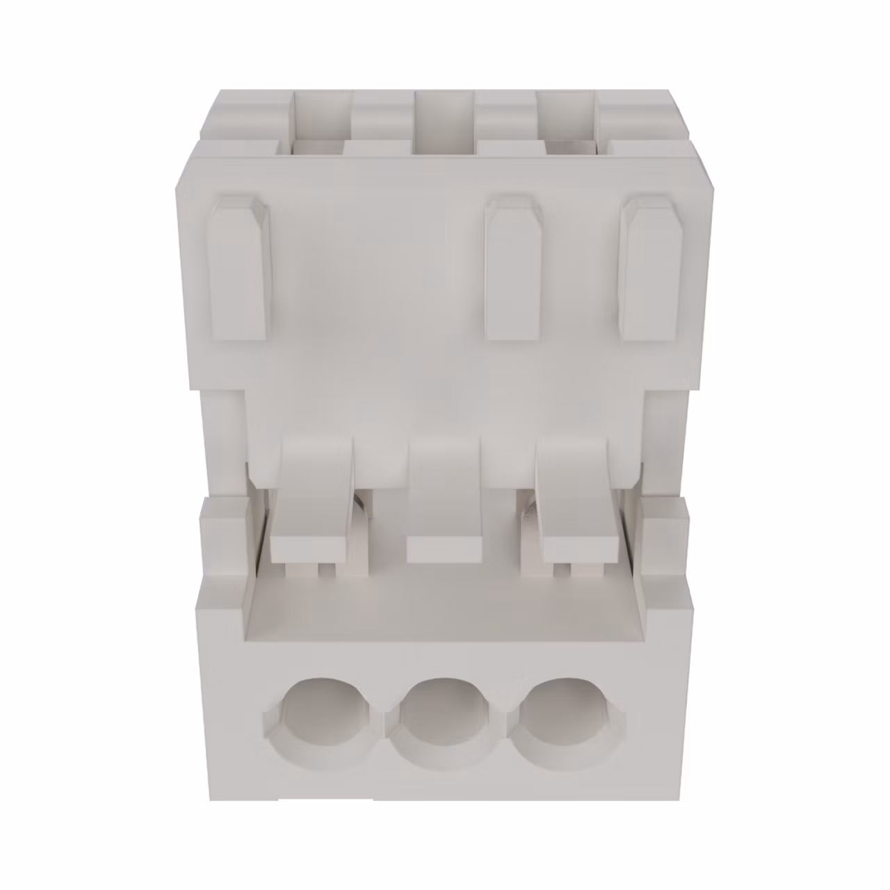 Appli-Mate RAST 2.5 Connector, 5.00mm Pitch, Female, 2 Circuits, Position Key B Removed, Open Endwalls for sale
