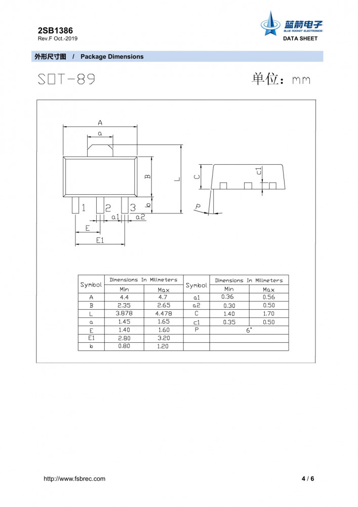 2SB1386-R datasheet page 4