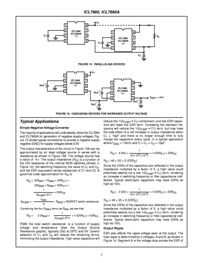 ICL7660 datasheet page 8