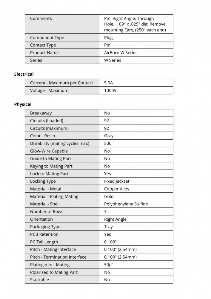 WG92PR7J342 technical document image, page 2