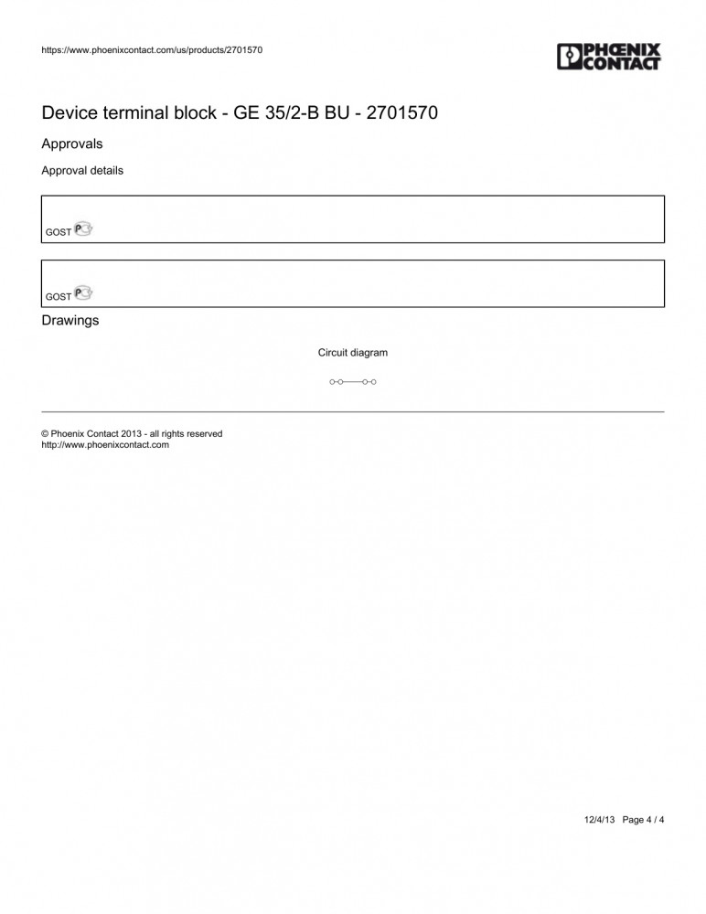 Phoenix Contact 2701570 technical document page 4