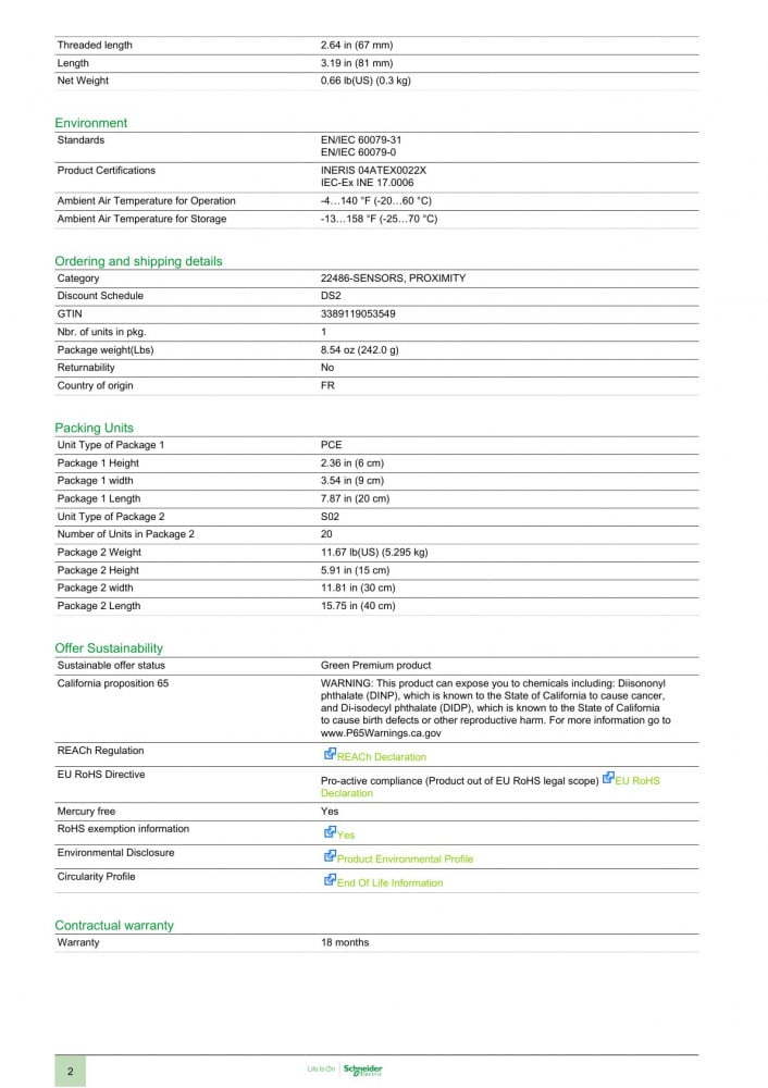 XSAV11801EX technical document page 2