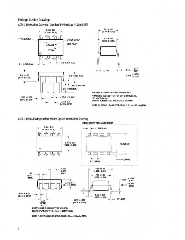 ACNW3130-300E datasheet page 3