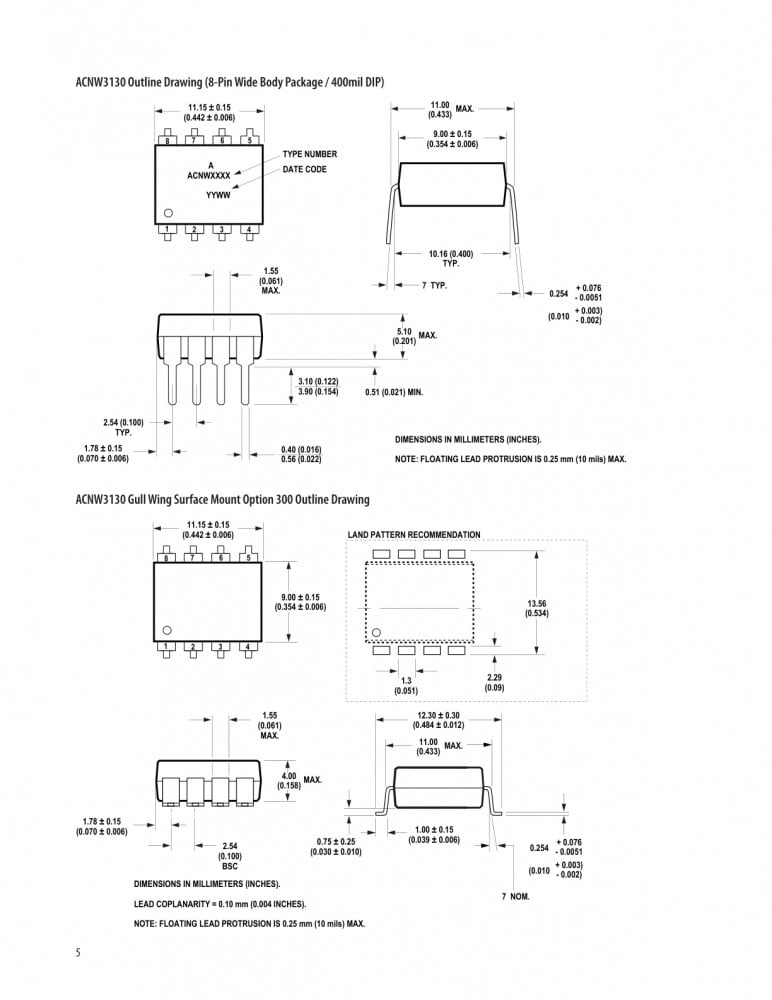 ACNW3130-300E datasheet page 5