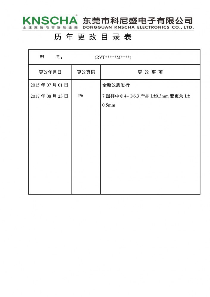 KNSCHA RVT approval specification page 2