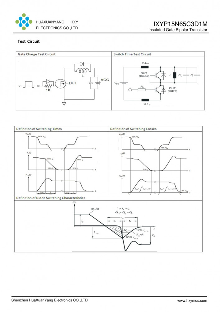 IXYP15N65C3D1M-HXY datasheet page 4